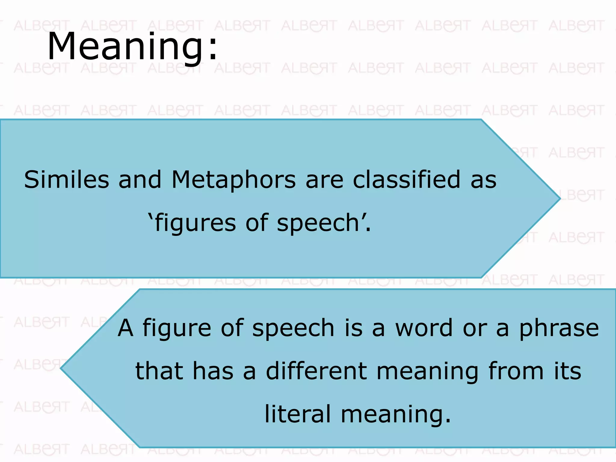Similies And Metaphors | PDF