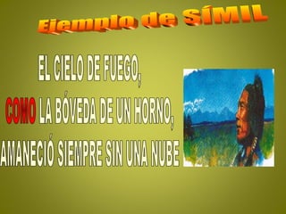 Simil, metafora y prosopopeya | PPT