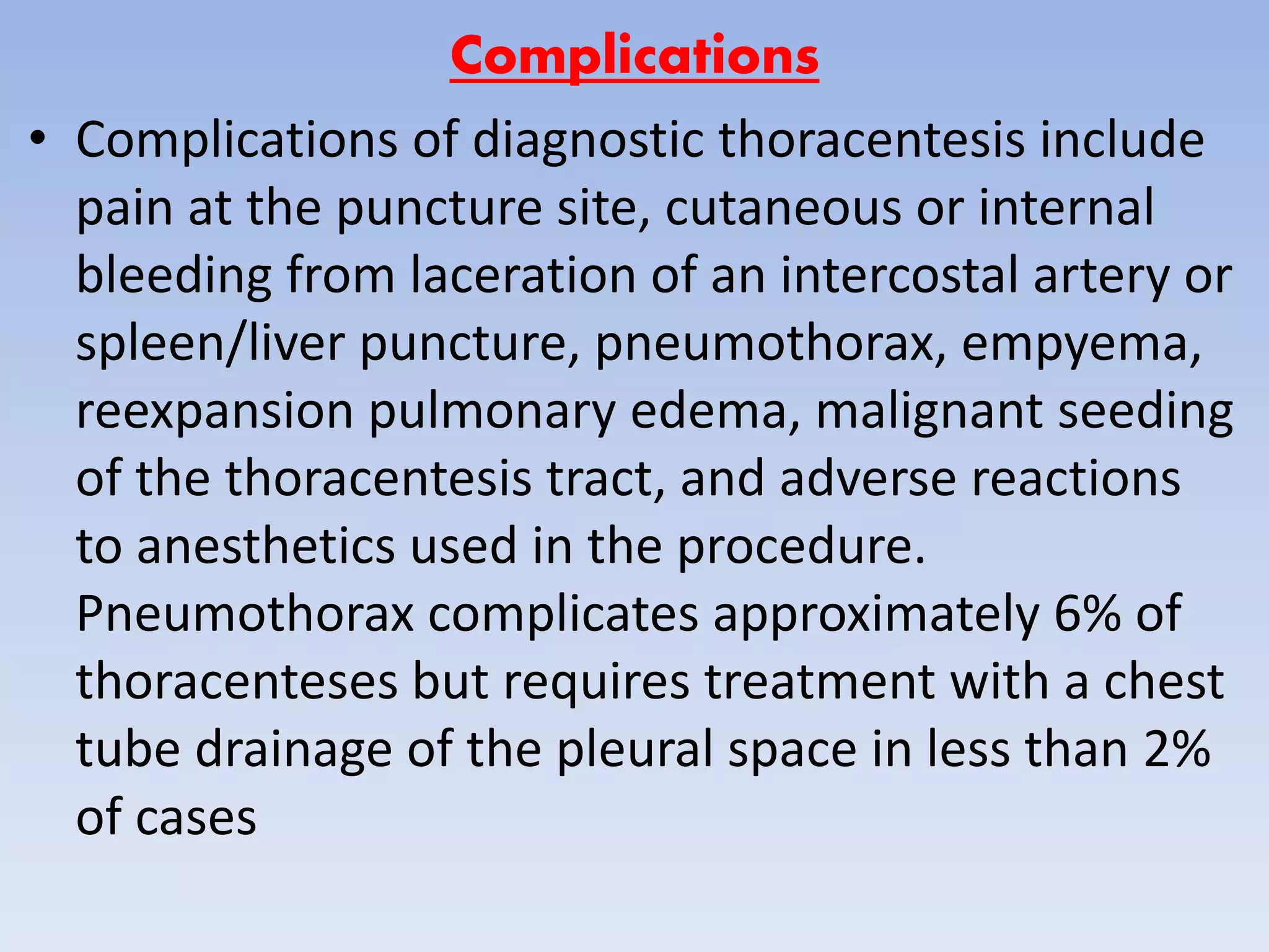 Pleural Effusiion | PPTX