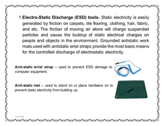 Sim in ICT four categories of pc hardware servicing hardware tools | DOCX