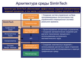 Simintech универсальная среда моделирования (сокращенная) | PPTX