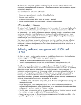 System Insight Manager on HP Servers | PDF