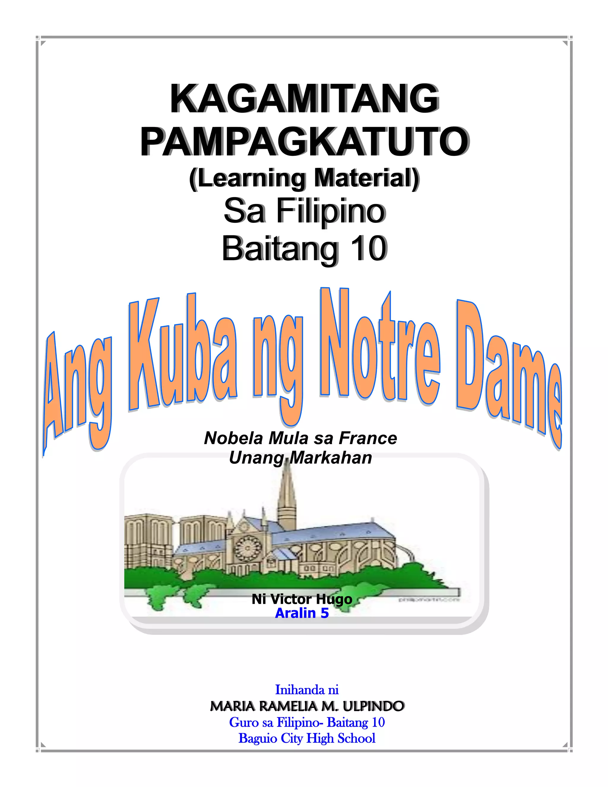 SIM Ang Kuba ng Notre Dame | PDF