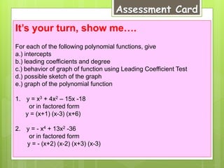 Sim(mathematics 10 polynomial functions) | PPTX