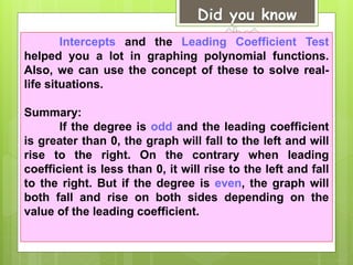 Sim(mathematics 10 polynomial functions) | PPTX