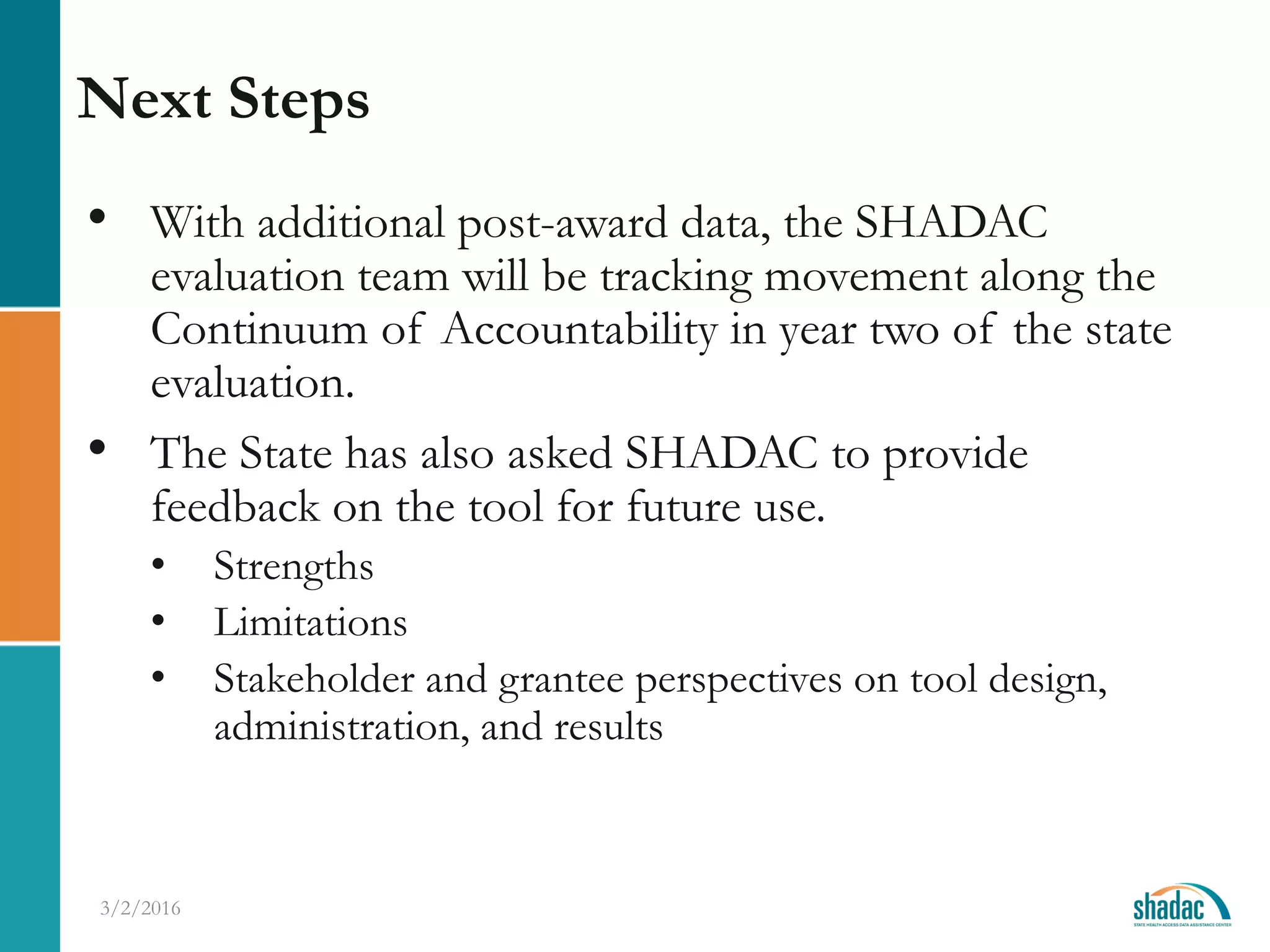 Minnesota Accountable Health Model Continuum of Accountability ...