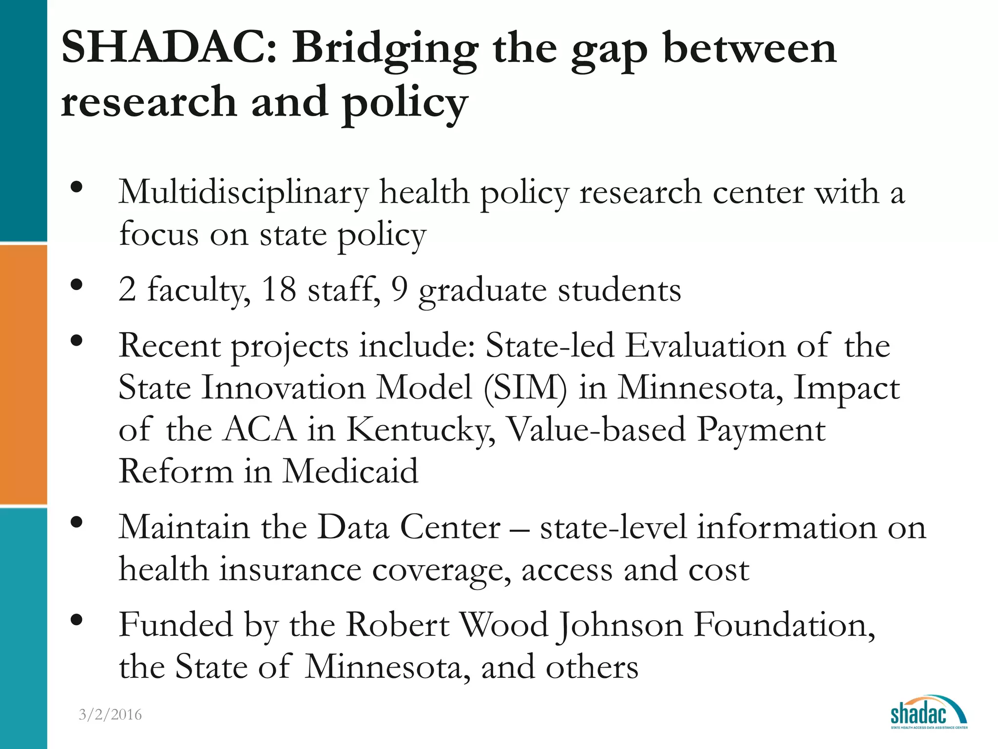 Minnesota Accountable Health Model Continuum of Accountability ...