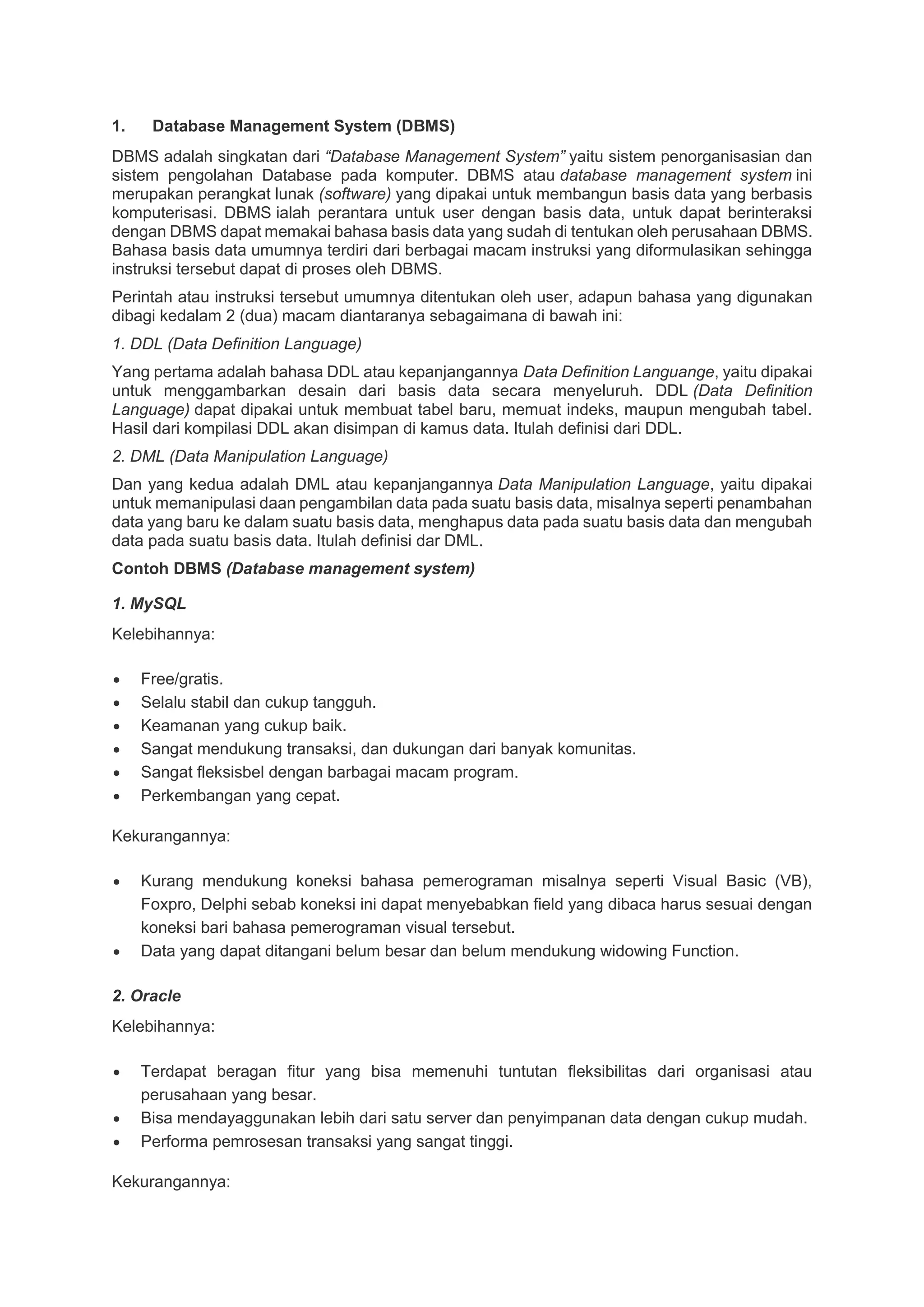 Sim, mochamad deviyana putra, hapzi ali, sistem manajemen database, umb ...