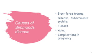 Simmonds Disease | PPTX