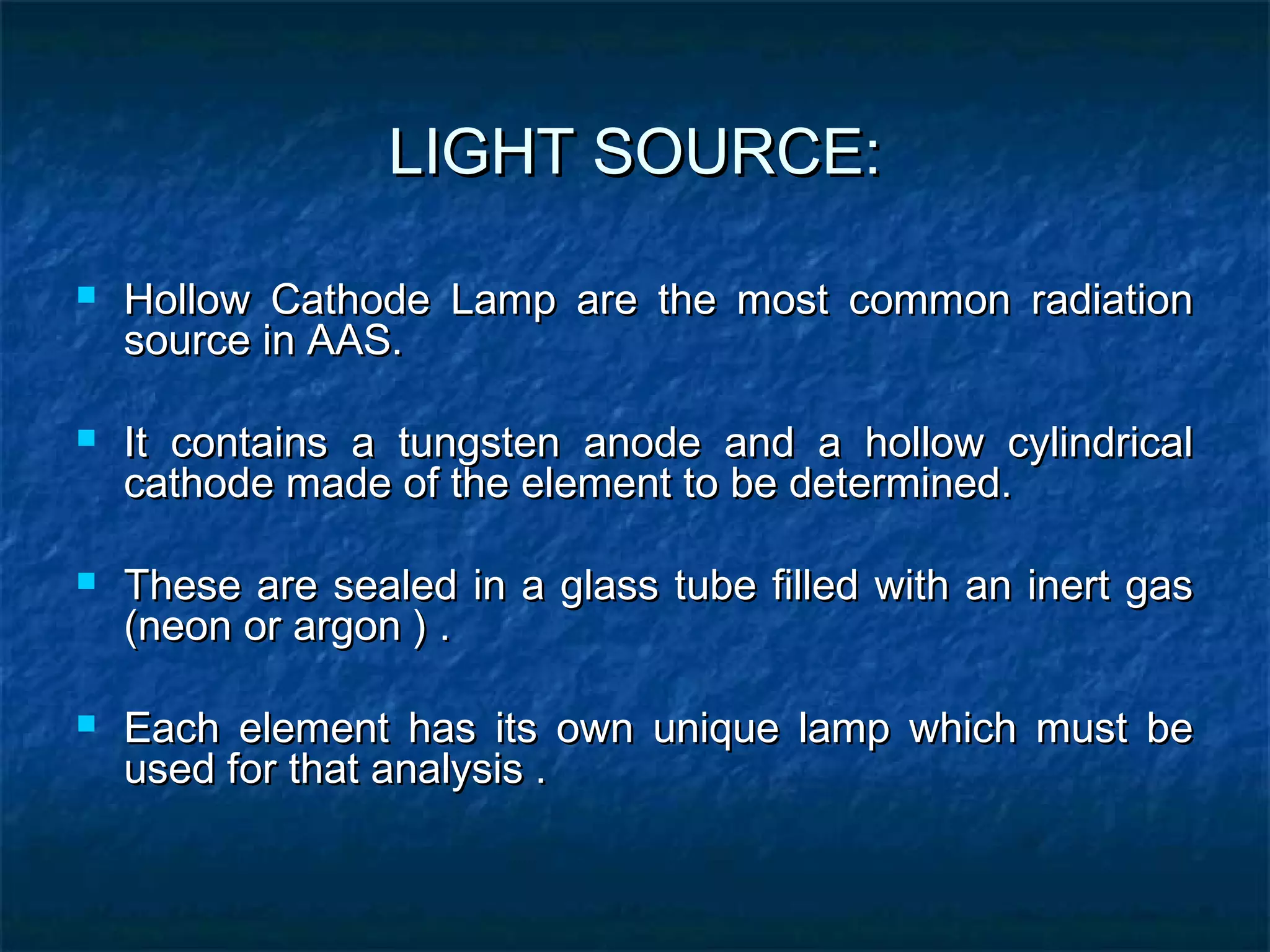 atomic absorption spectroscopy | PPT