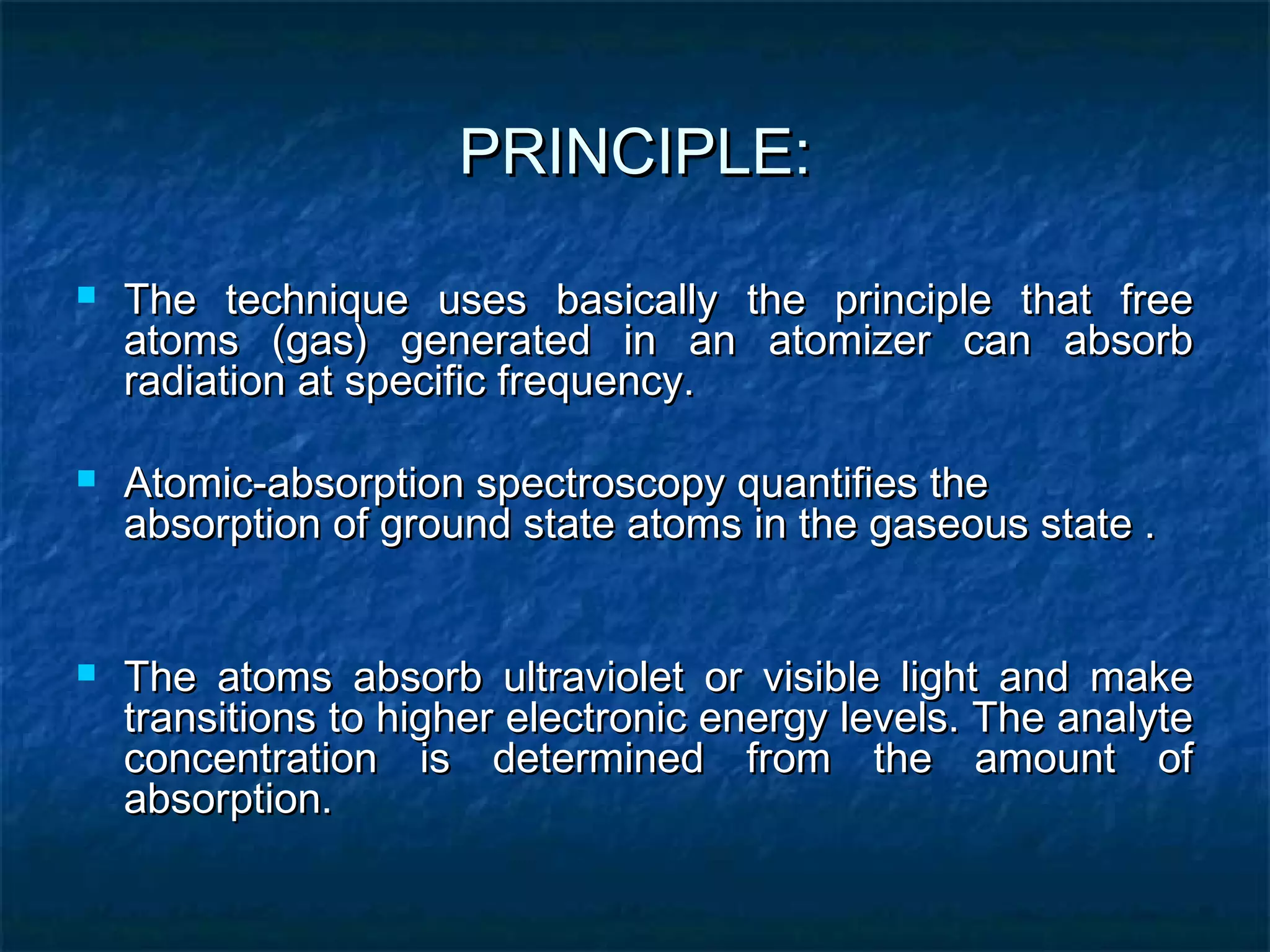 atomic absorption spectroscopy | PPT