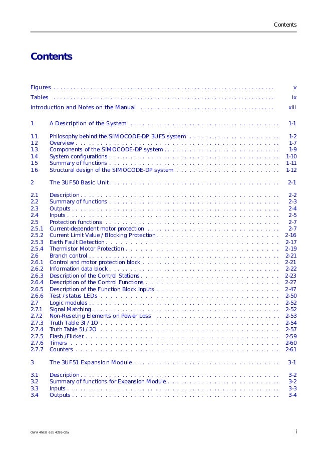 Simocode dp = manual de parametrização e operação