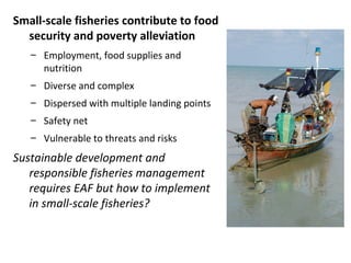 Implementing the ecosystem approach to fisheries in the small-scale ...