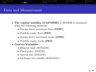 capital mobility and business cycle synchronization | PDF