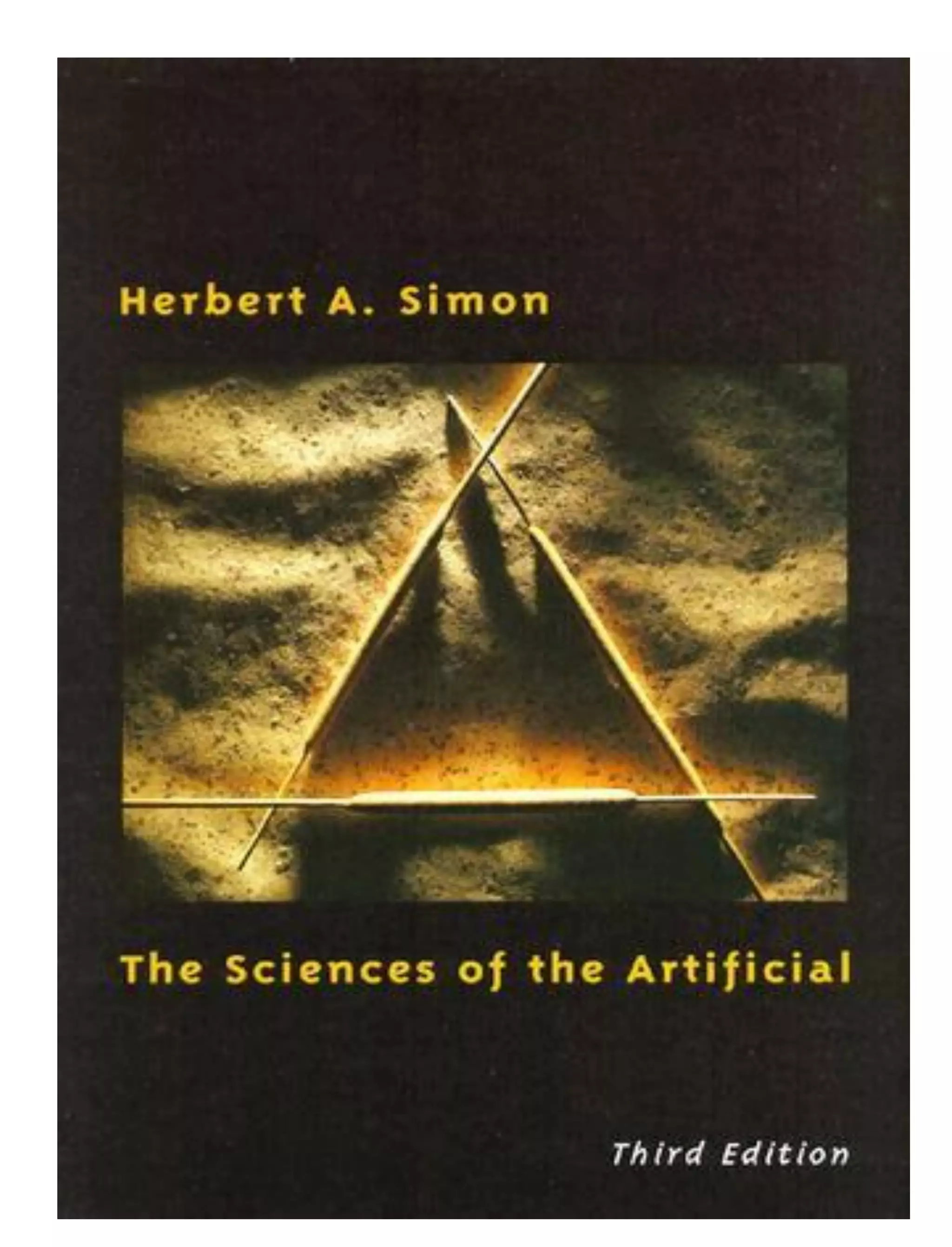 Simon, Herbert A. (1969). The Science Of The Artificial. | PDF