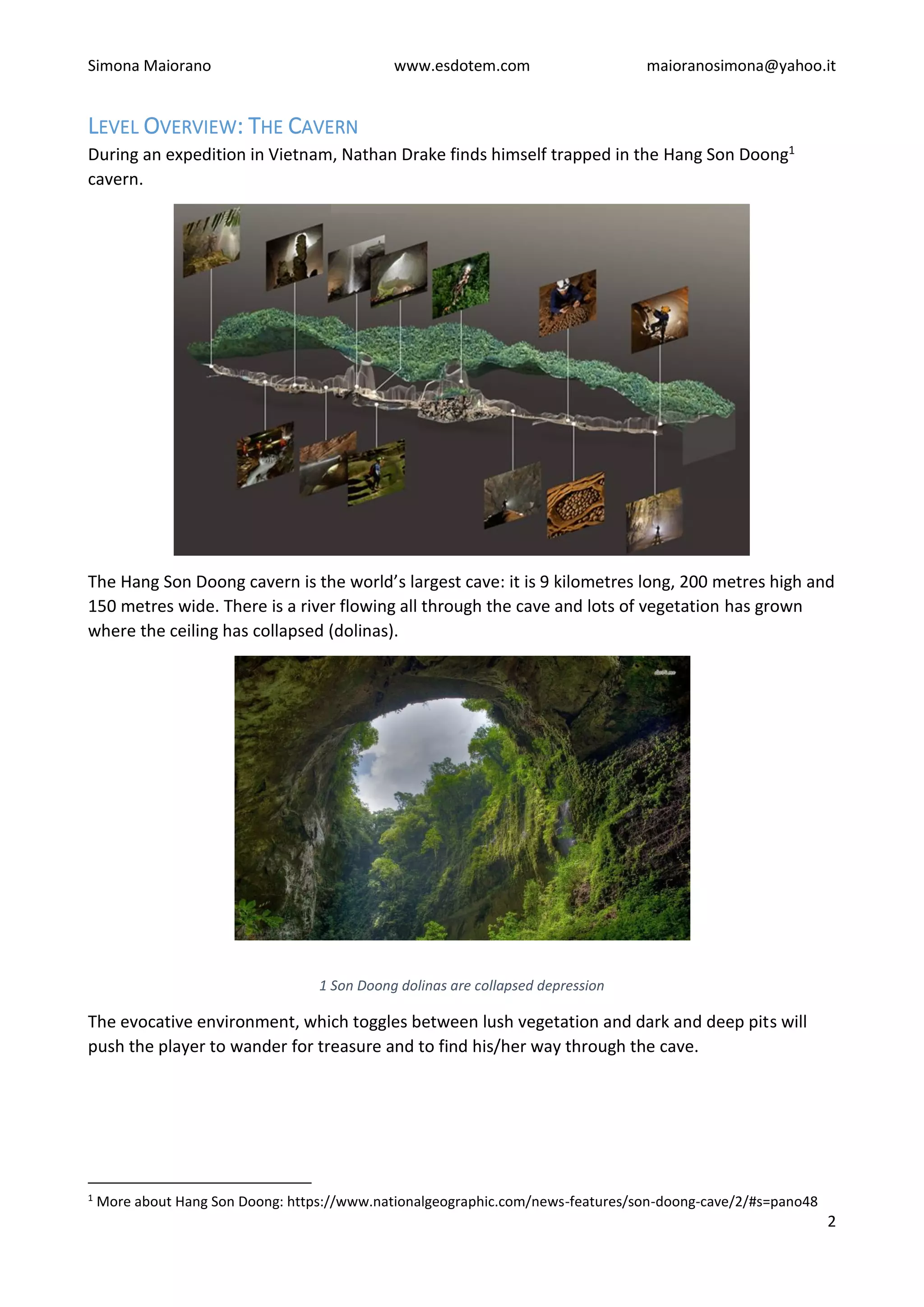 Level Design document for Uncharted 4 | PDF