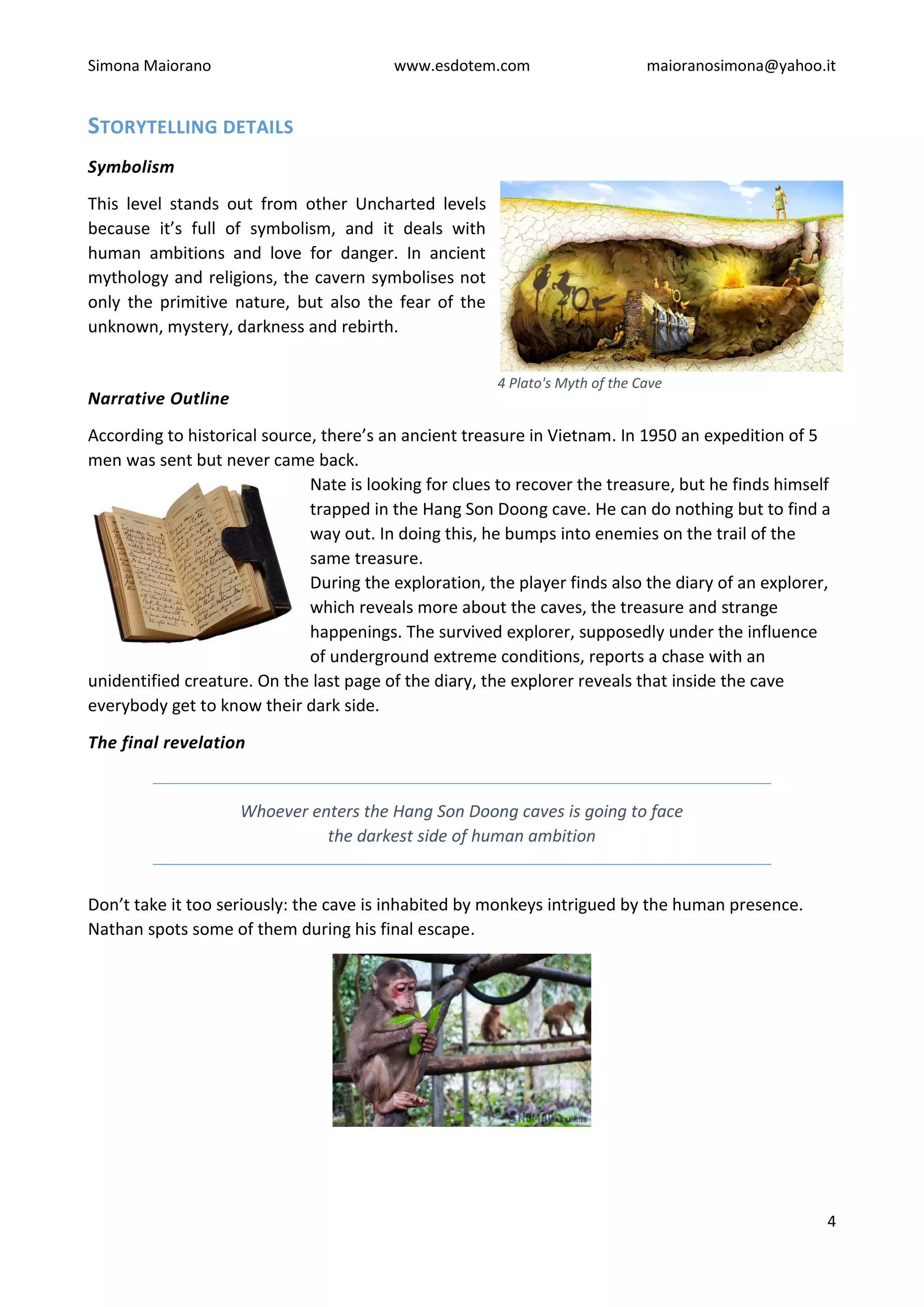 Level Design document for Uncharted 4 | PDF