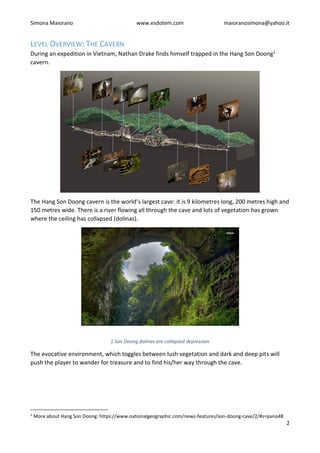 Level Design document for Uncharted 4 | PDF