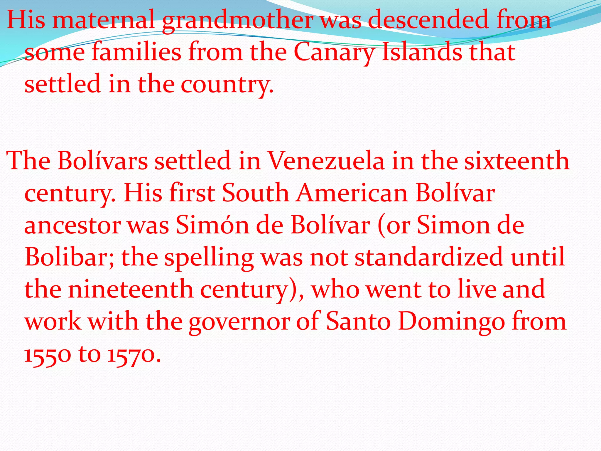Simon bolivar | PPTX