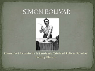 Simon bolivar | PPTX