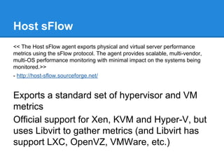 Monitoring Large-scale Cloud Infrastructures with OpenNebula | PDF