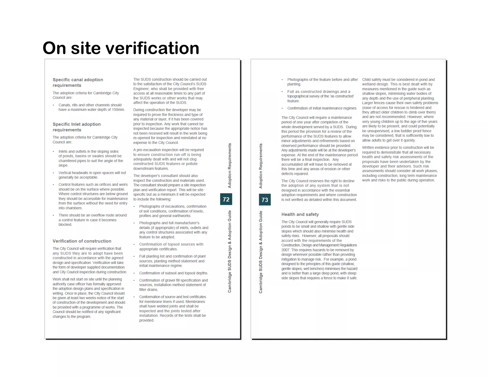 Case Study - Sustainable Drainage Design and Adoption Guide with ...