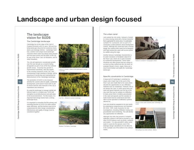 Case Study - Sustainable Drainage Design and Adoption Guide with ...