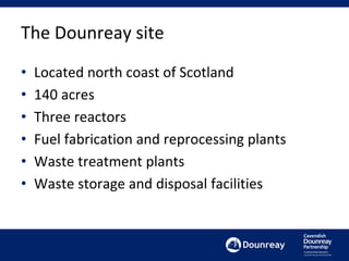Simon Coles, Dounreay: Strategic Challenges in a Decommissioning ...