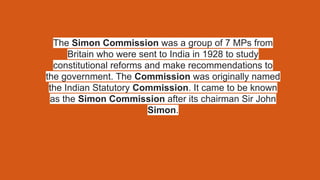 INDIAN HISTORY_SIMON COMMISSION of INDIA.pptx