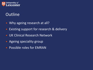 Simon Conroy EMRAN Launch | PPT