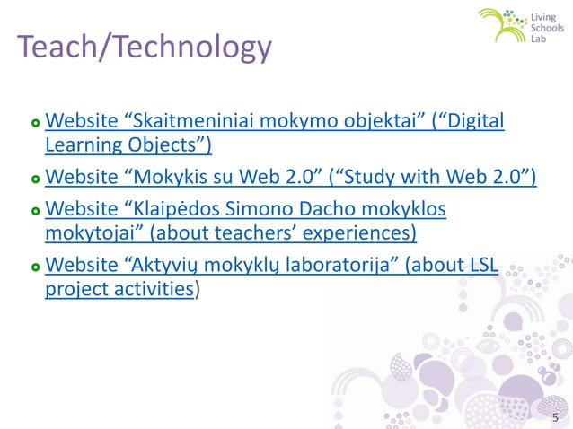 Using Web 2.0 tools for learning, teaching, communication and collaboration. | PPT