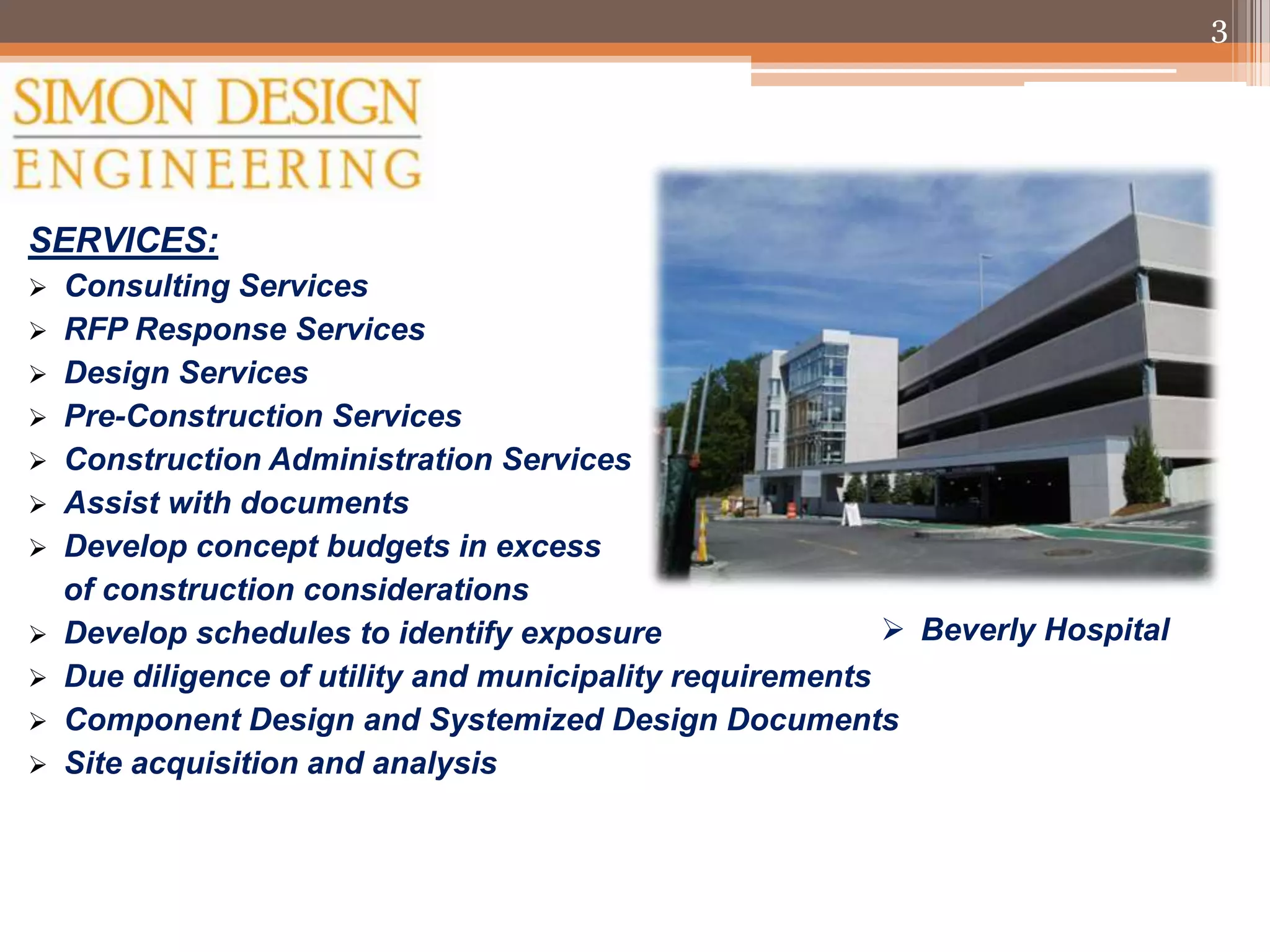 Simon Design Engineering | PPTX | Civil Engineering Industry | Industries