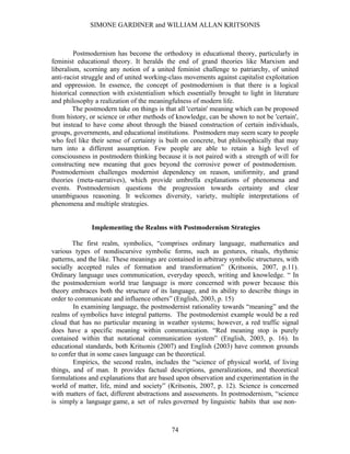 Simone A. Gardiner & Dr. Wm. A. Kritsonis | PDF