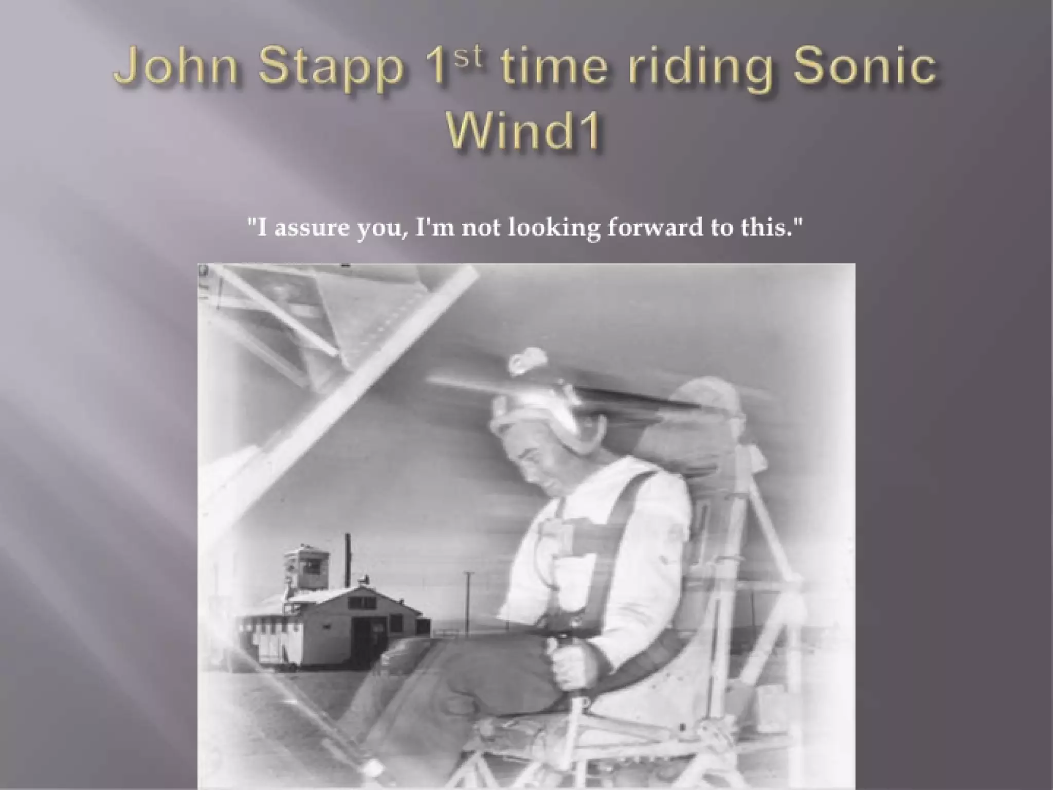 John Stapp | PPT