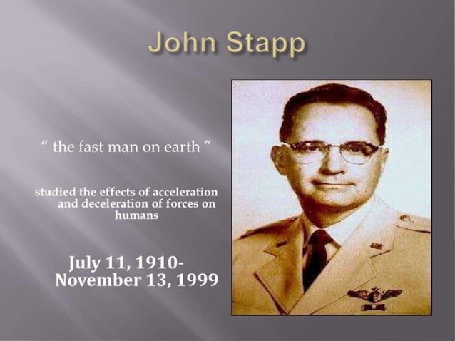 John Stapp | PPT