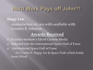 John Stapp | PPT
