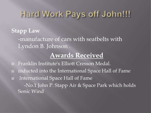 John Stapp | PPT