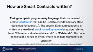Attacking Ethereum Smart Contracts a deep dive after ~9 years of deployment | PPT