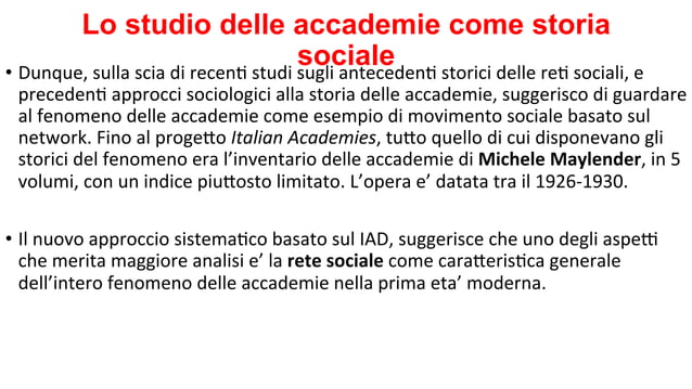 Simone Testa - Database Italian Academies 1525-1700 | PPT