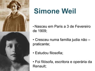 Simone weil | PPTX
