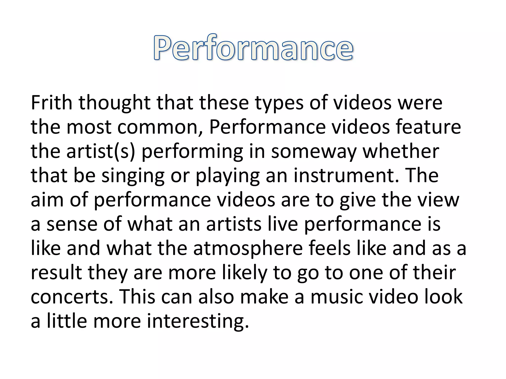 Simon Frith’s Theory | PPT