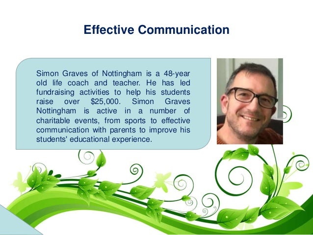 Simon Graves Nottingham | Experienced Educator | PPT