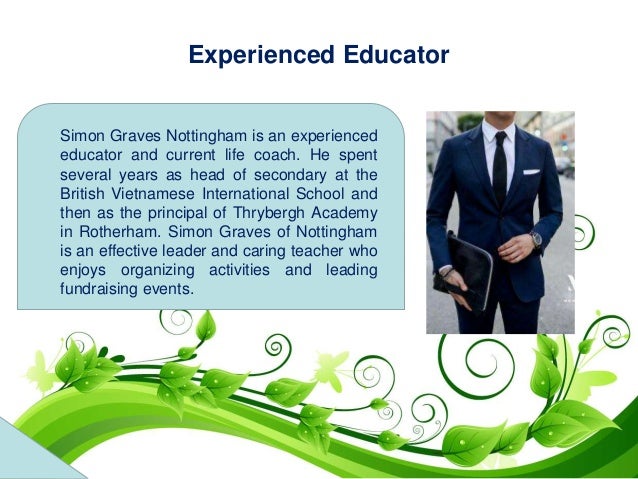 Simon Graves Nottingham | Experienced Educator | PPT