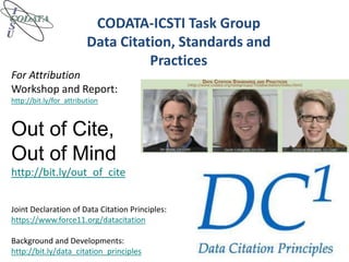 CODATA, Open Science Policies and Capacity Building by Simon Hodson | PPTX