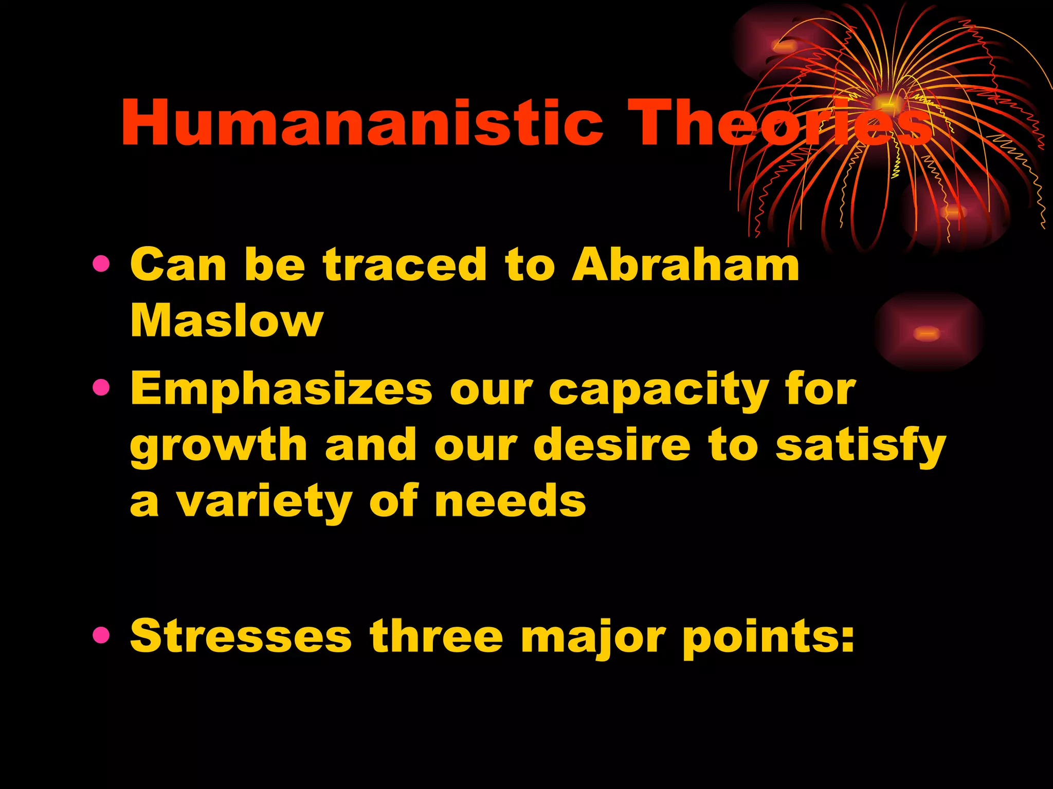 Simon humanistic theory | PPT