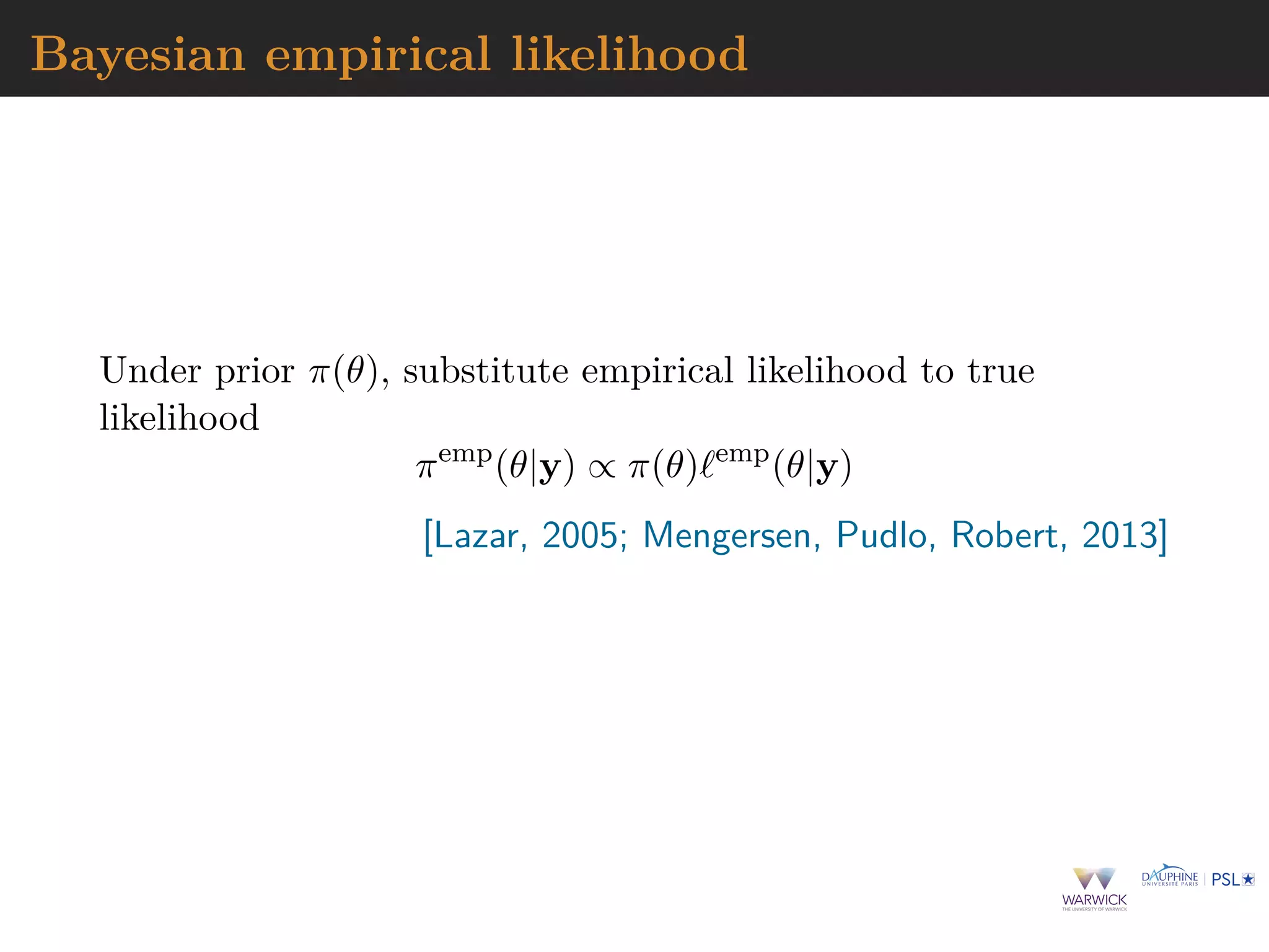 a discussion of Chib, Shin, and Simoni (2017-8) Bayesian moment models ...