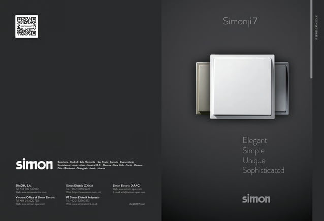 Simon i7 catalogue | PDF | Computer Peripherals | Computing
