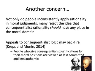 Rationality & Moral Judgement – Simon Laham - EA Global Melbourne 2015 ...