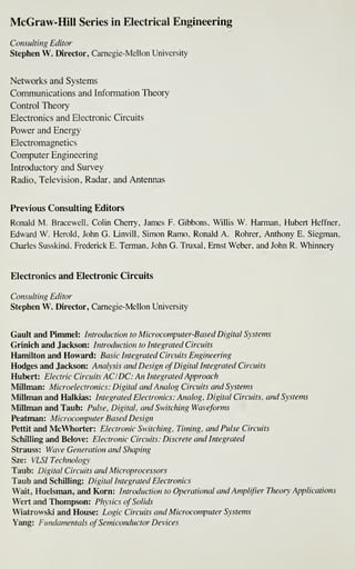 Simon M. Sze (editor) - Very Large Scale Integration (VLSI) Technology ...