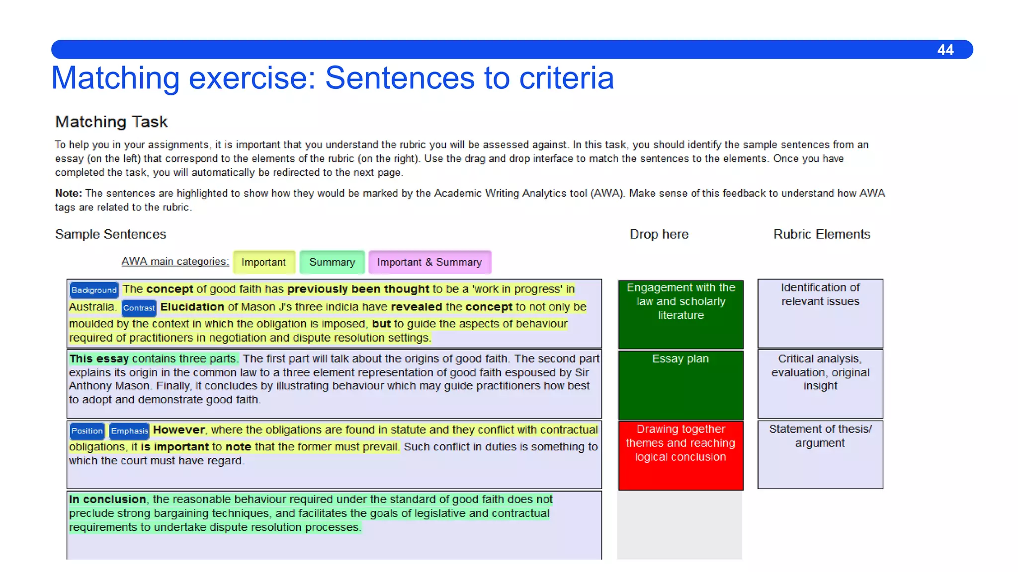 Aligning Learning Analytics with Classroom Practices & Needs | PPT